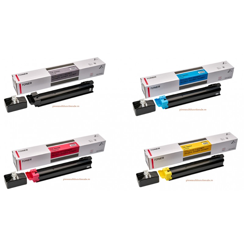 Toner set INTEGRAL compatibil Kyocera TK-895 (black, cyan, magenta ...